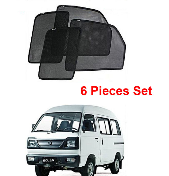 Suzuki Bolan Hi Roof Sun Shades - 6 Pieces Set | Daraz.pk