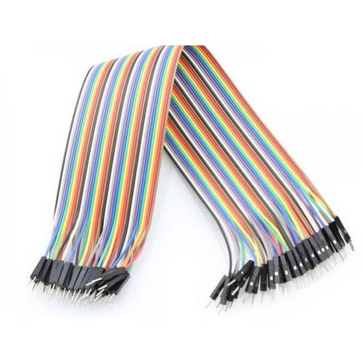 Male To Male Jumper Wire 40 pins 20cm Cable For Arduino | Daraz.pk