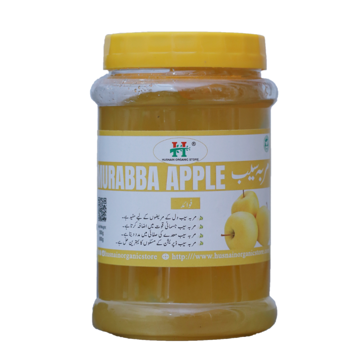 Husnain Organic Store | Apple preserve | Murabba Saib - 800g | Daraz.pk