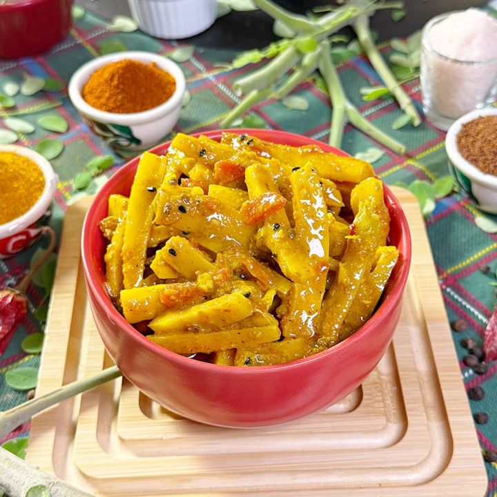 Soghat e Khas Moringa Pickle - Homemade Moringa Pickle - Tasty Moringa ...