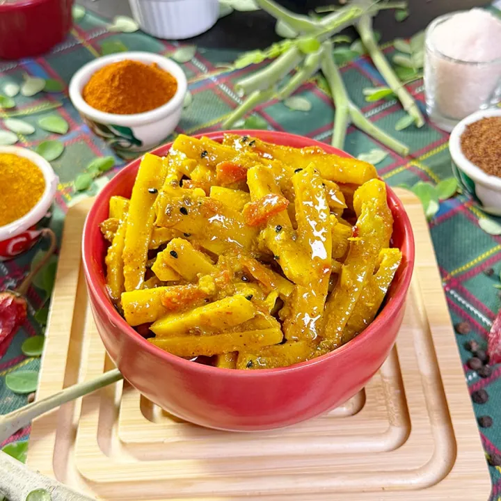 Soghat e Khas Moringa Pickle - Homemade Moringa Pickle - Tasty Moringa ...