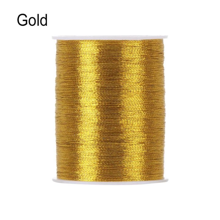 100 metres New Crafts Handmade gold wire Sewing Machine Embroidery ...
