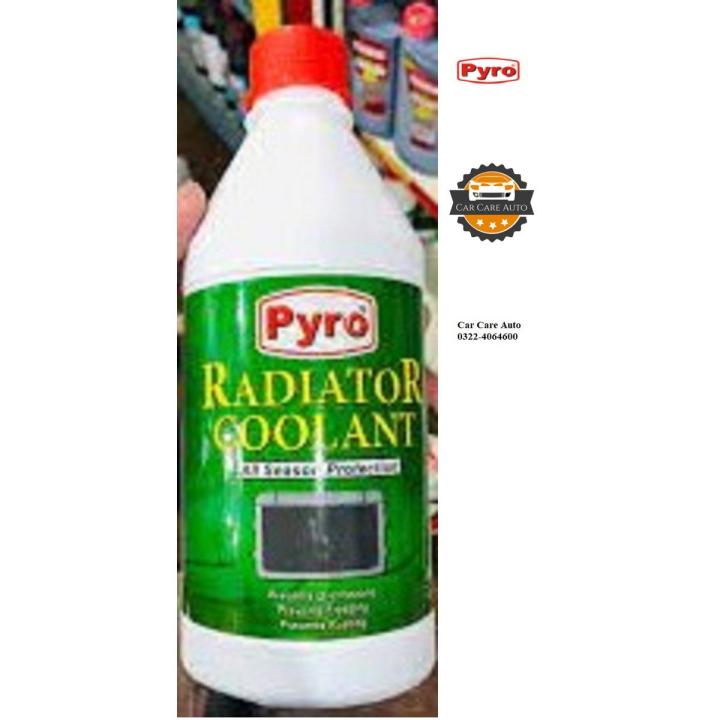 Pyro Anti Rust & Anti Freeze Coolant -Green 1 Liter | Daraz.pk