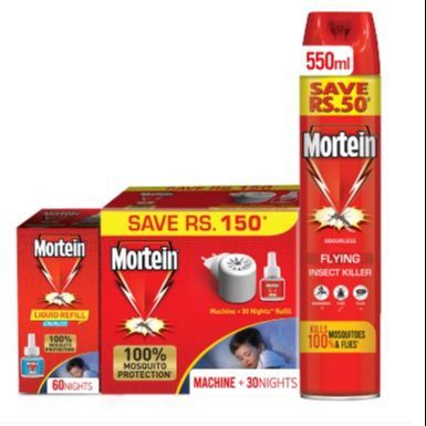 Mortein Flying Insect Killer Spray Kills 100% Mosquitos & Flies 550ml ...