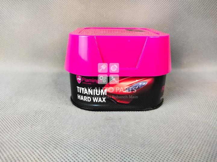 Flamingo Titanium Hard Wax/Car Polish 200g - Ultimate Protection and ...