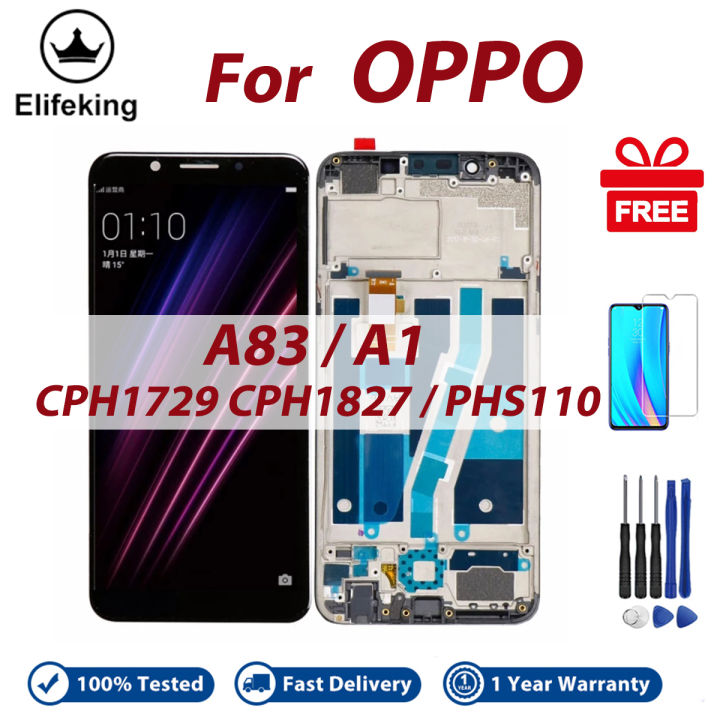 LCD With Frame For OPPO A83 CPH1729 A1 PHS110 Display Touch Screen ...