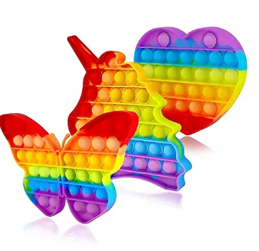 Pack of 3 Easy board game Toy for Kids Adult popits poppit pop it cheap ...