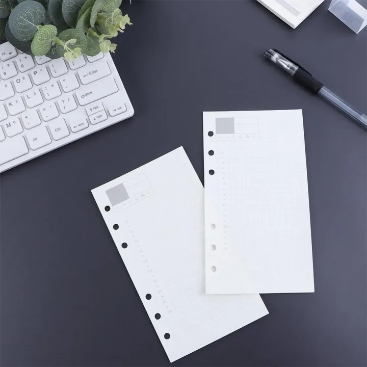Grid Students Dot 45 Sheets Line A5 A6 A7 To do List Paper Refill ...