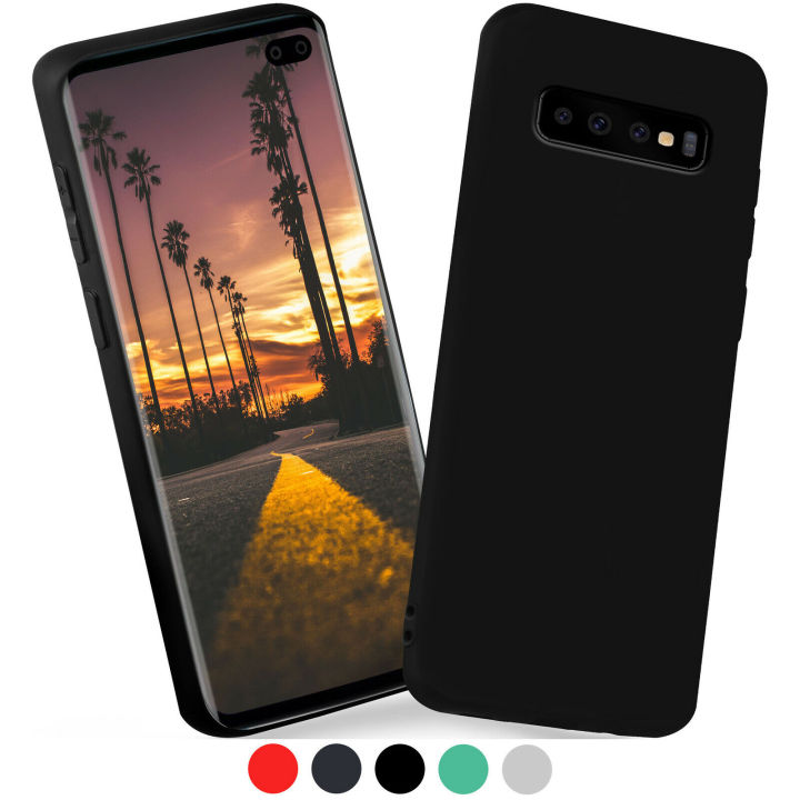 Samsung Galaxy S10 Black Soft silicon Back Cover | Daraz.pk
