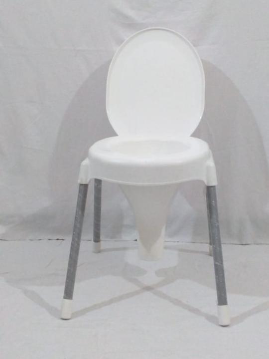 Commode Chair Non Rust Full fiber - original washroom commode | Daraz.pk