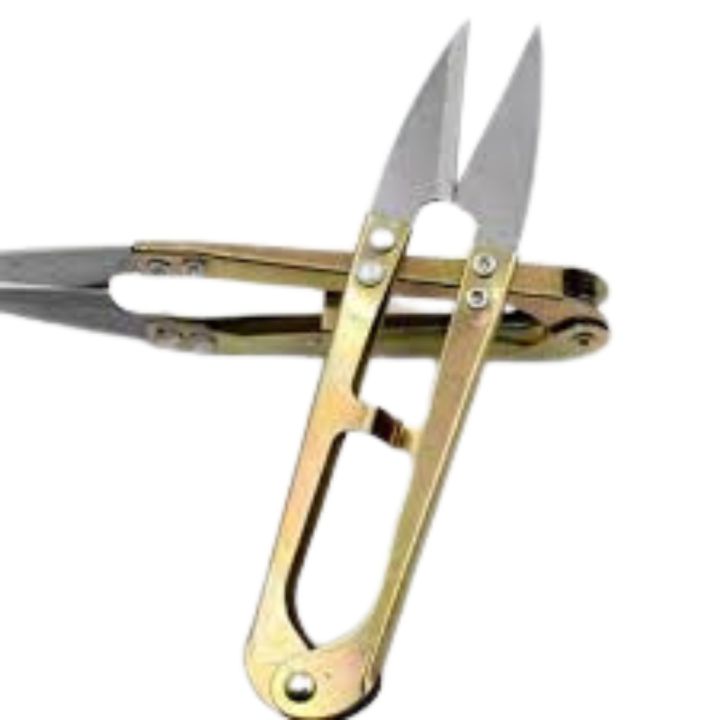 U Shape Sewing Scissors Cross-Stitch Embroidery Tailors Scissors Yarn ...