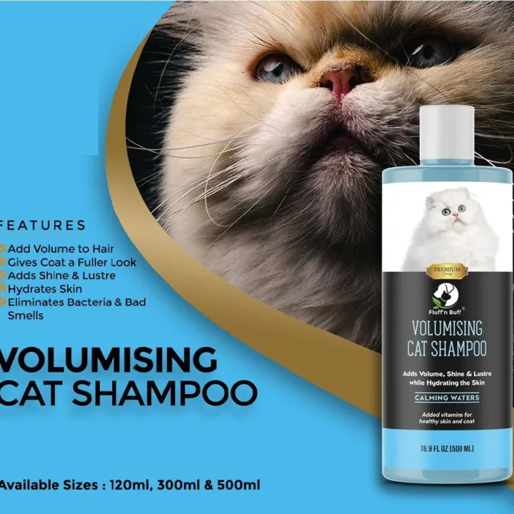 Volumising Cat Shampoo - Fluff'n Buff - 120 ML | Daraz.pk