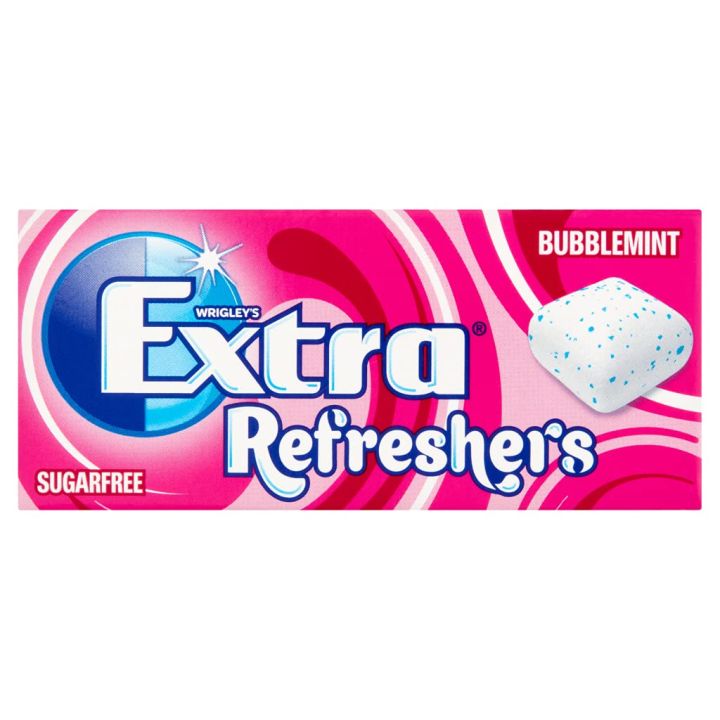 Pack of 3 Extra Refreshers Bubblemint, Sugar Free Chewing Gum (3*15.6gm (Imported) | Daraz.pk