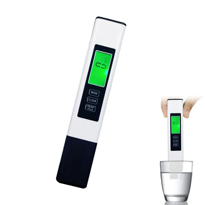 Professional 4 in 1 TDS Meter Digital Water Tester, Temperature Meter ...