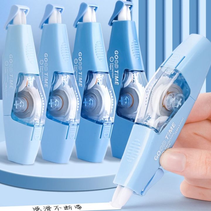 6PCS/Set Multifunctional Silent Correction Tape Pen Shape Gradient ...