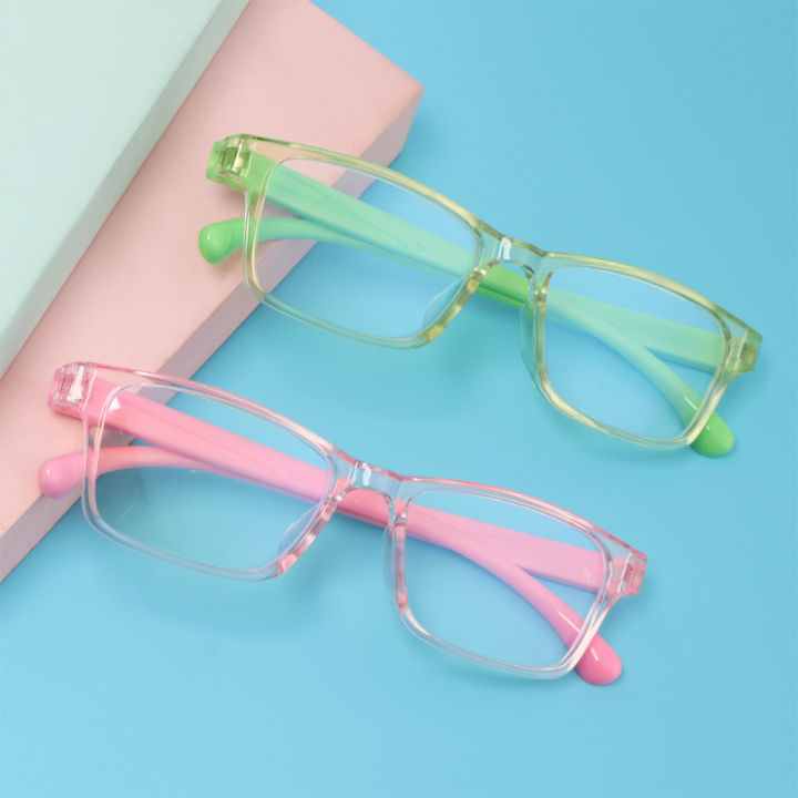 Radiation Protection Anti-blue Rays Vision Care Silicone Eyewear Anti ...