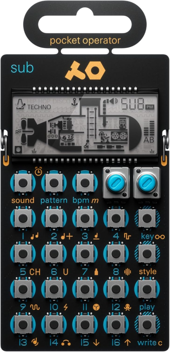 teenage engineering Pocket Operator PO-14 Sub Bass Synthesizer and ...