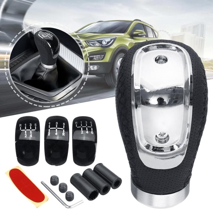 Universal Manual Transmission Car Gear Stick Shift Knob Shifter + 5/6 ...
