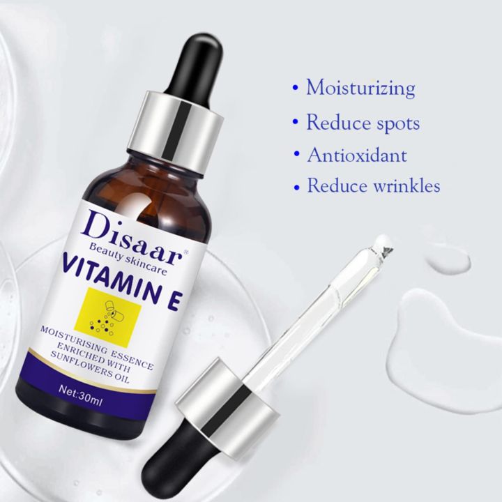 DISAAR BEAUTY Vitamin E Face Serum Moisturising Essence enriched with ...