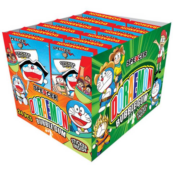 Doraemon Bubble Gum 24pcs Box | Daraz.pk