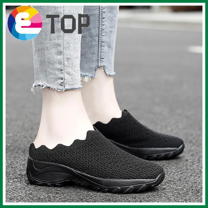 OIMG Desertlion Slip On Half Shoes For Women Loafers For Women Mesh ...