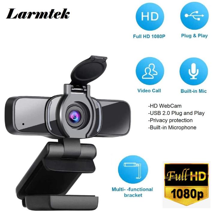 Webcam HD Camera PC Lap top USB Webcam Plug and play Vlogging With ...