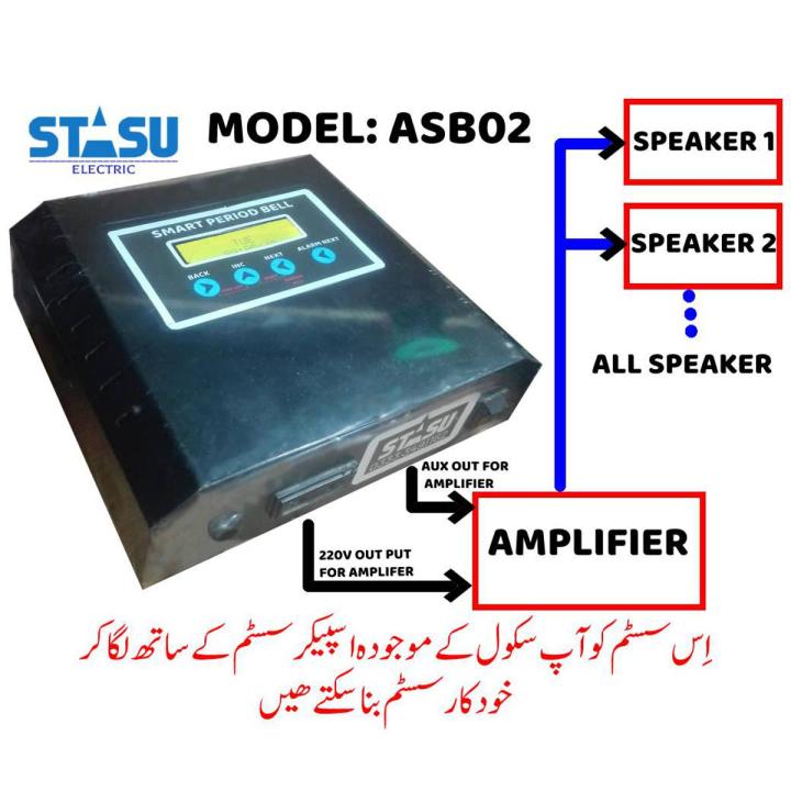 Auto School Speaker system MODEL ASB02 | Daraz.pk