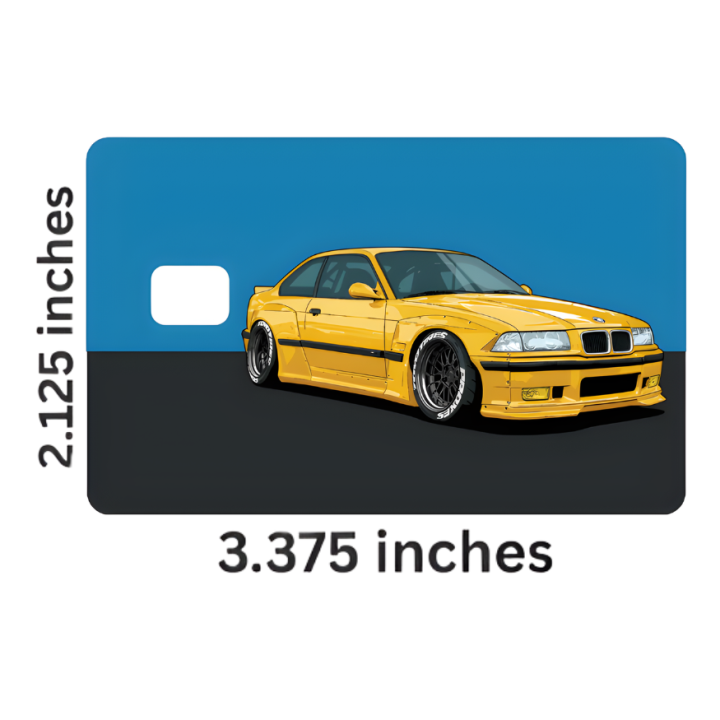 Supra E36 Aura Card Skin | Premium Skins for ATM, Debit & Credit Cards ...