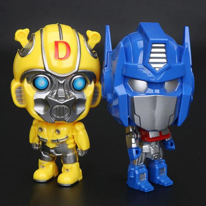 Mini Transformers Bumblebee Deformation Action Figure PVC Collectible ...