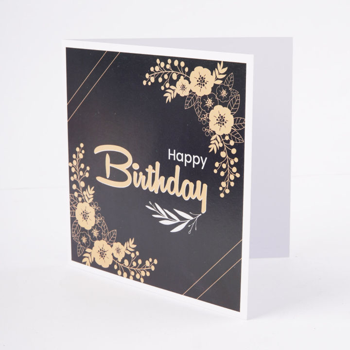 Premium Happy Birthday Greeting Card with Unique Design | Daraz.pk