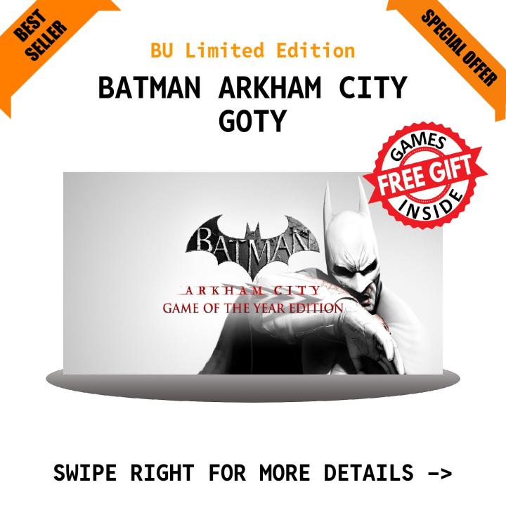 BATMAN ARKHAM CITY GOTY.JPG - Game for PC - with installation guide ...