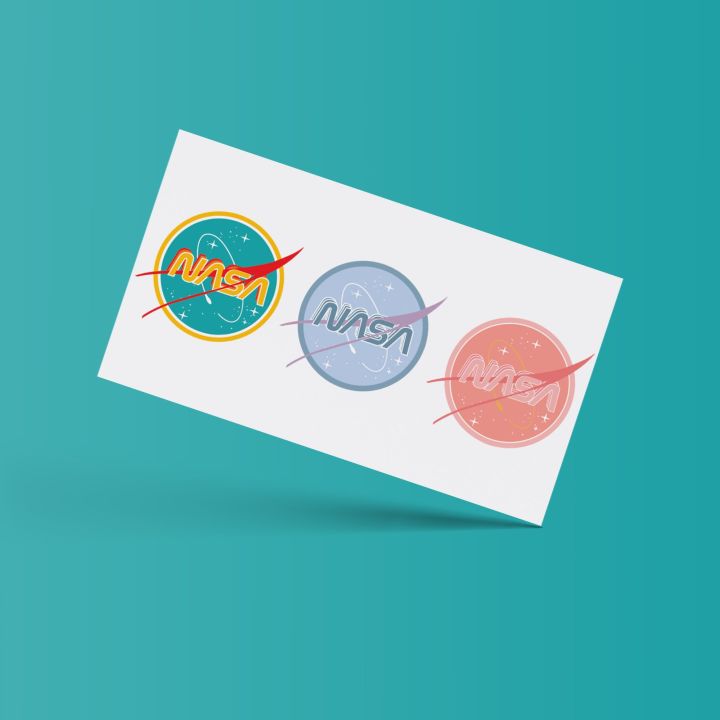 Nasa Logo Sticker Cool Space Stickers Laptop Stickers Aesthetic ...