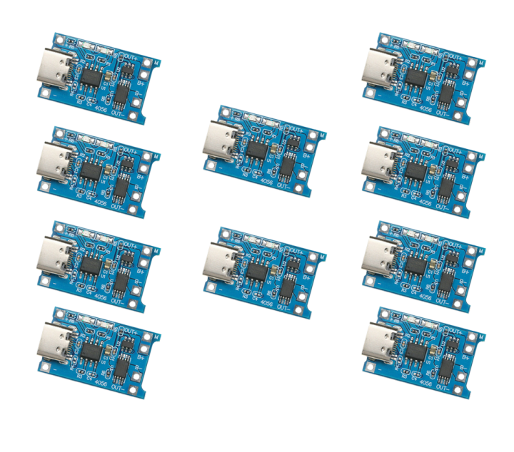 TP4056 1A lithium battery charging board module TYPE-C USB interface ...