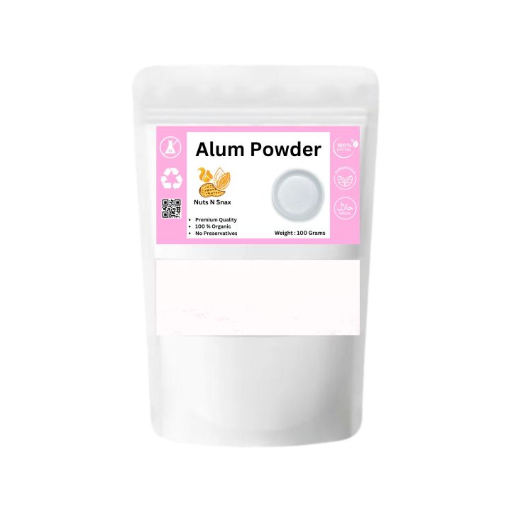 White Alum | Phitkari | Powder | Safaid Phatkari | Phitkari Safaid ...