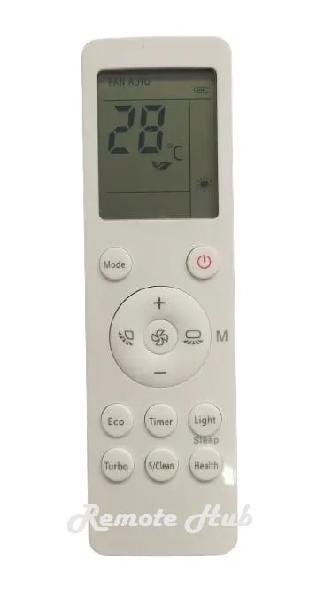 Dawlance DC inverter Air Conditioner Remote Control | Daraz.pk