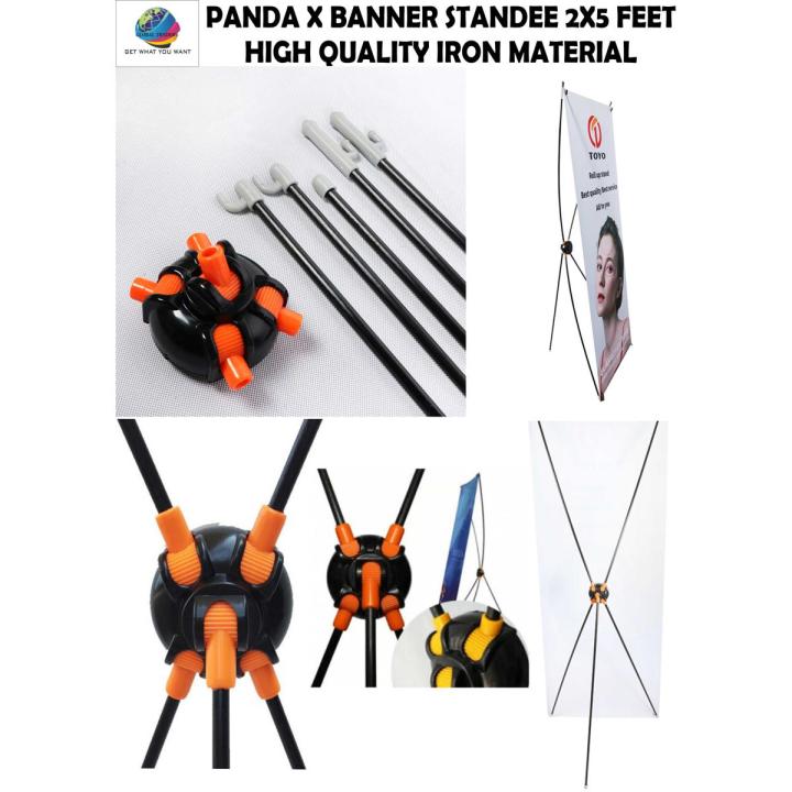 Panda Style X Banner stand Panda Flex Standee / X BANNER FLEX STAND ...