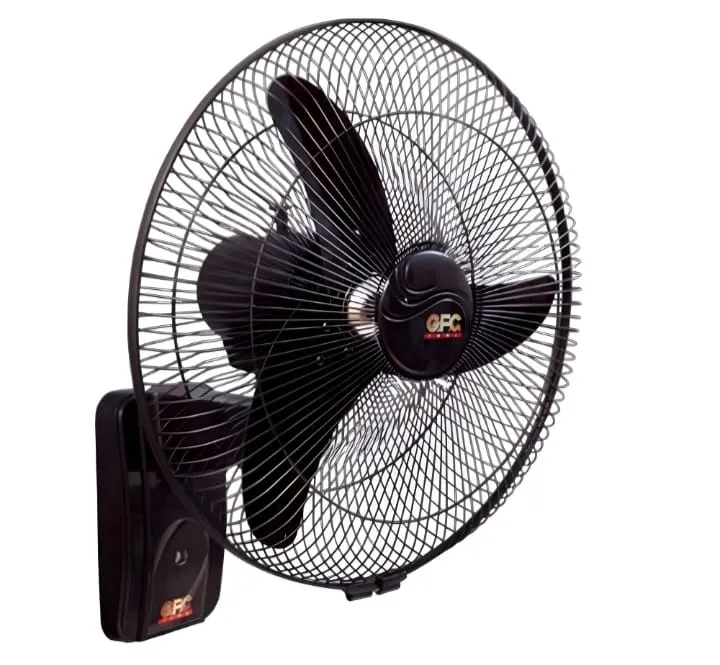 Wall Mounted Bracket Fan GFC Deluxe Model 18” Pure Copper Winding For Room BLACK | Daraz.pk