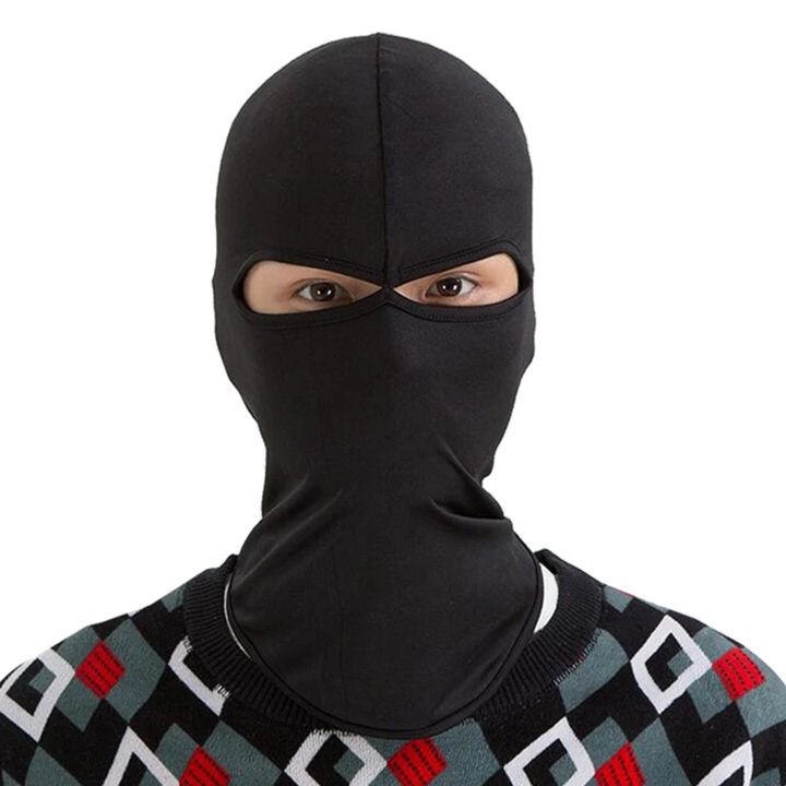 High Quality 2 Hole Motorcycle Head Cover Neck Gaiter Tube Mask Full ...