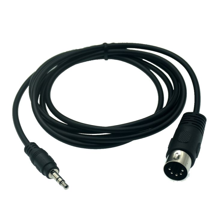 3.5mm Stereo Jack Audio Cable 3.5 Mm Aux Male To Midi Din 5 Pin Midi ...