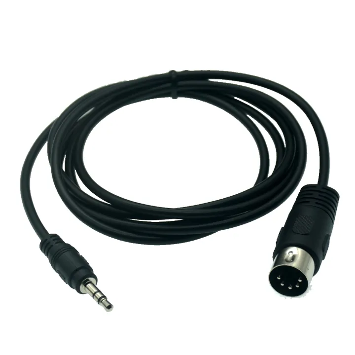 3.5mm Stereo Jack Audio Cable 3.5 Mm Aux Male To Midi Din 5 Pin Midi ...