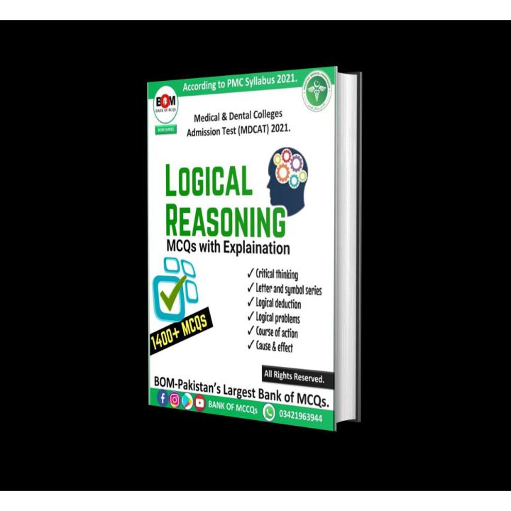 logical Reasoning 1400 MCQs with explaination | Daraz.pk