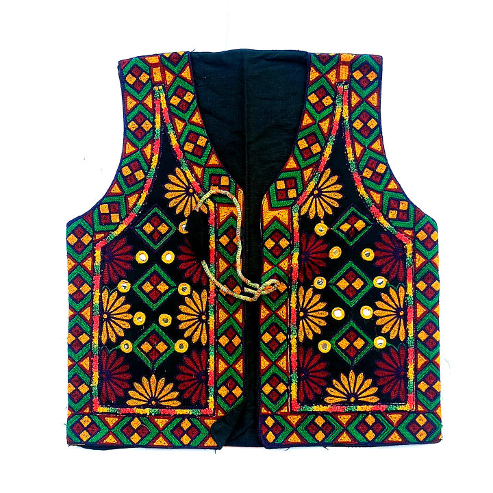 Pakistani Vintage Kashmiri Traditional & Cultural Wear Waistcoat Koti ...