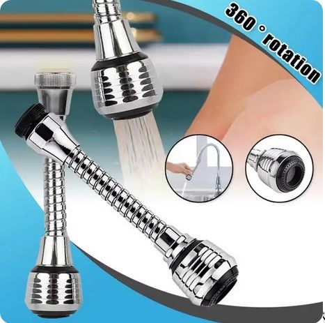 TURBO FLEX 360° FLEXIBLE FAUCET SPRAYER TAP MOVER Adapter Shawer | Daraz.pk