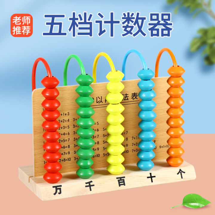 Student: 5th grade abacus rack, 1st grade auxiliary arithmetic ...
