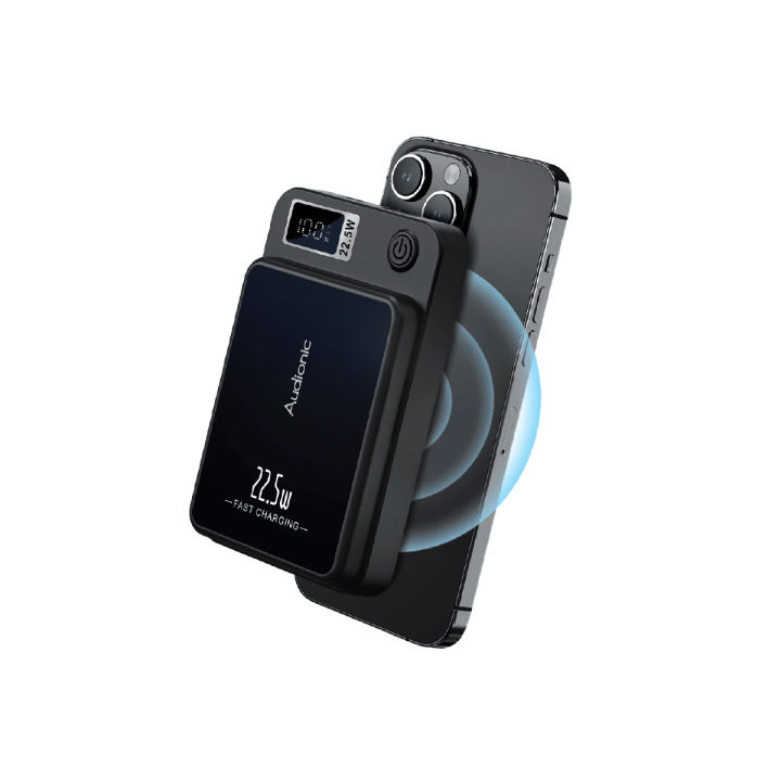 Audio-nic Magneto 10000Mah Wireless Power Bank | Daraz.pk