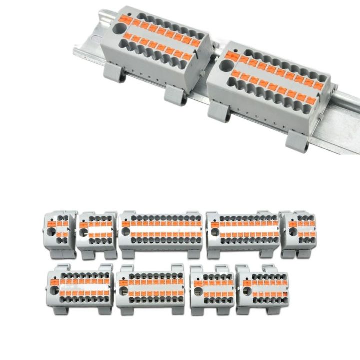 High Quality PTFIX 2.5mm Push-in Terminal Block Connector 2/3/4/5/6/7/8 ...