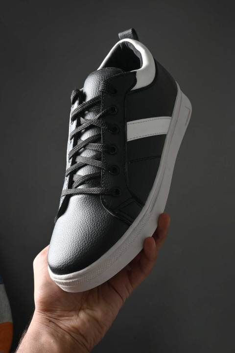 ELO - Black Camel Men's Classic Leather Sneakers | Daraz.pk