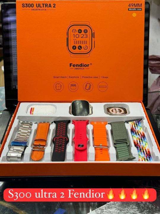 S300 Ultra 2 Smart Watch With Airpods Pro 2nd Gen, 49 mm 2.02 inches ...