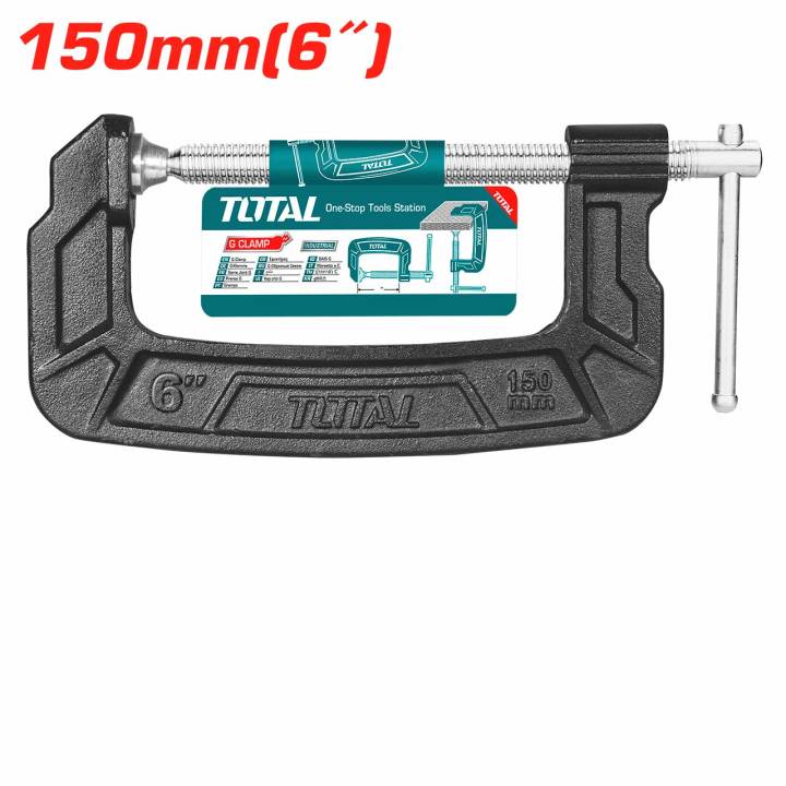 Total G clamp 6 Inch THT13161 | Daraz.pk