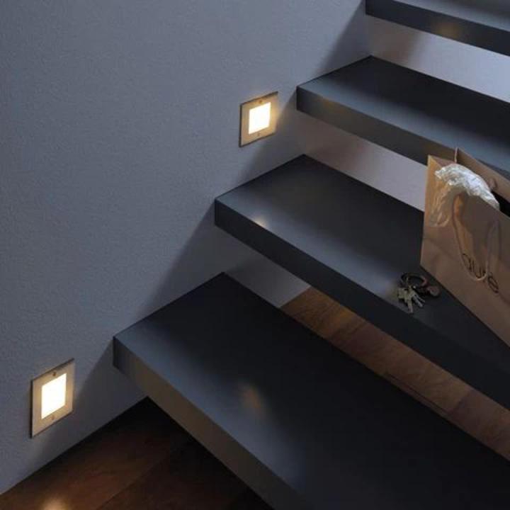 simple design led wall lamp 2W 5W embedded Park waterproof stair step ...